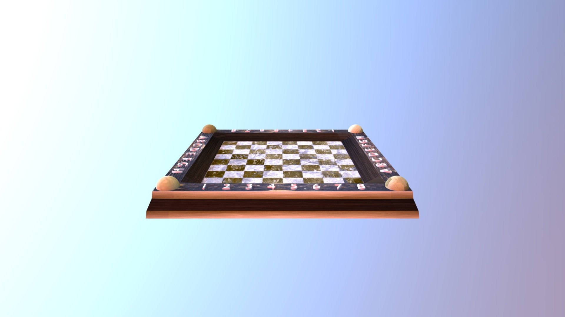 Chess` Desk - 3D model by TTARCH [497bb8d] - Sketchfab