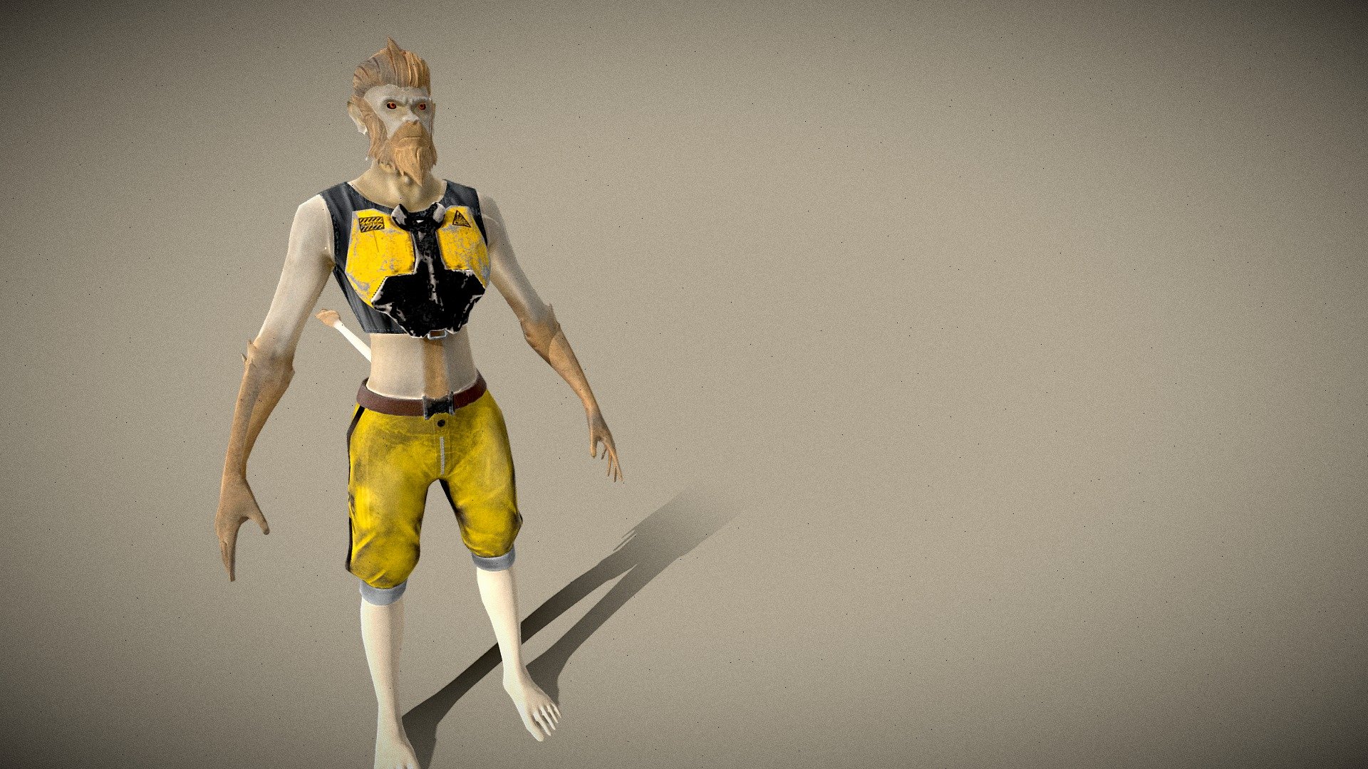 APE_Augmented Monkey - 3D model by cronnos38 (@KRONOS38) [498168d ...