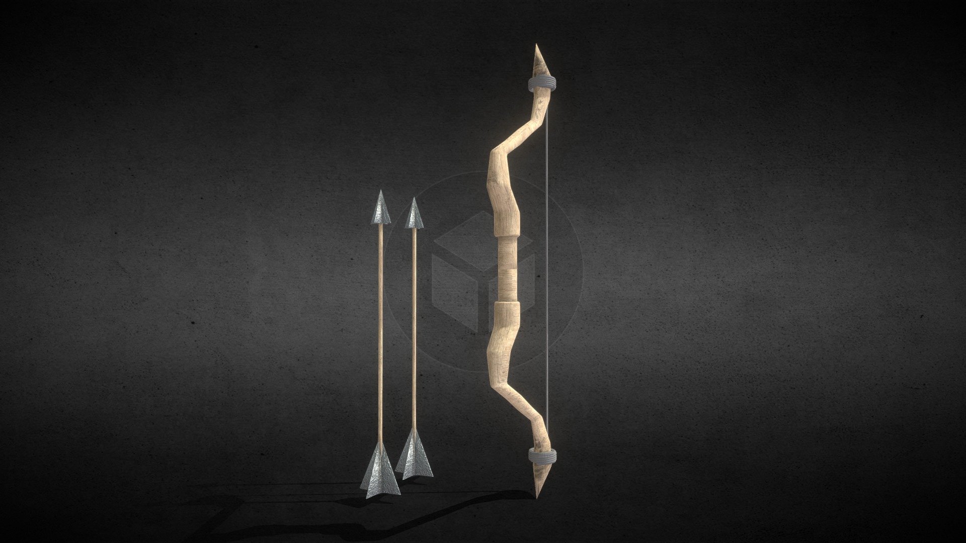 Bow and Arrows - 3D model by axeltljohnson [4981767] - Sketchfab