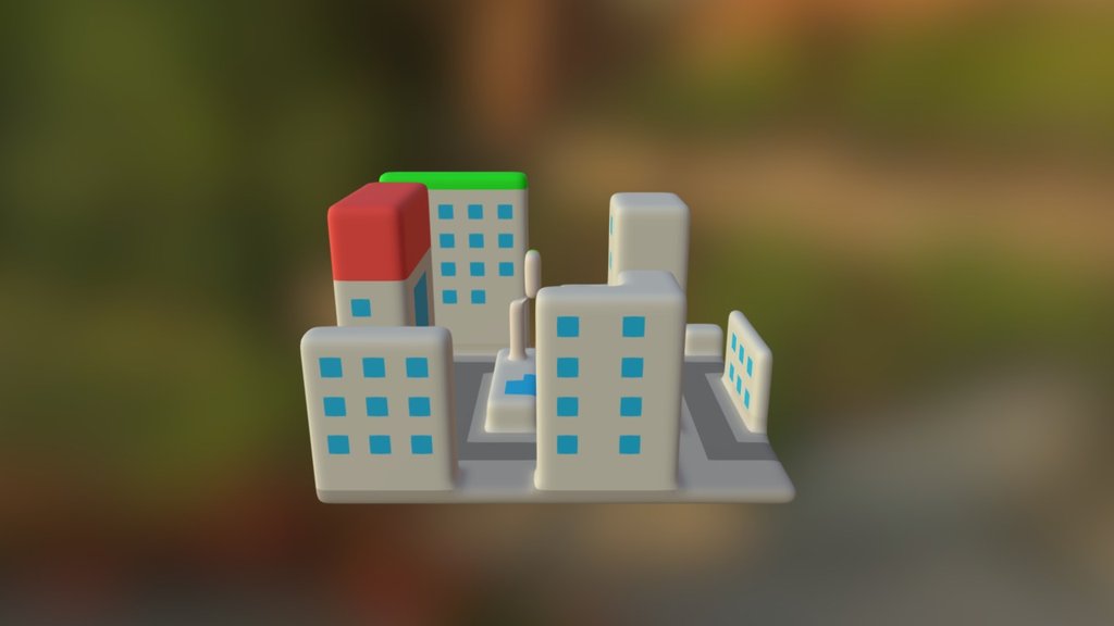 City Problems 2 - 3D model by Dr. Eddie's Class (@gonzalezedito ...
