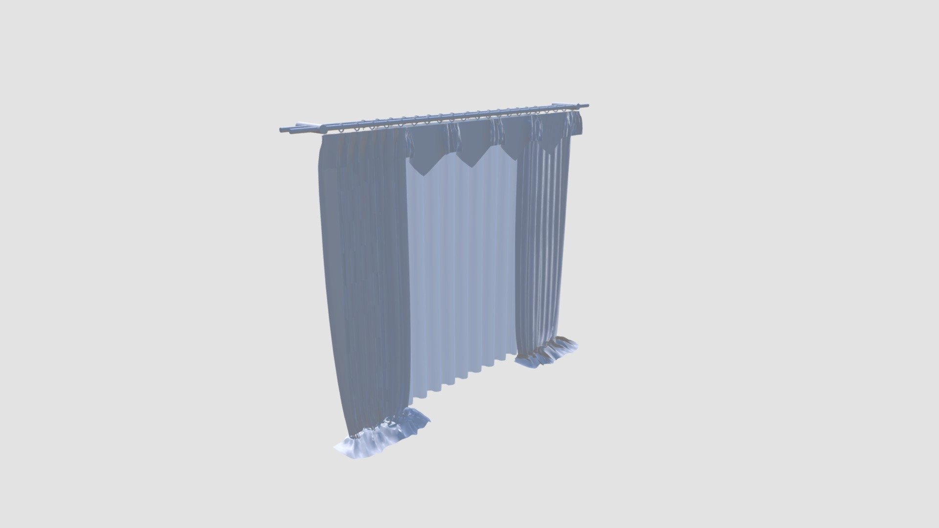 curtain - Buy Royalty Free 3D model by Evermotion [4984001] - Sketchfab ...