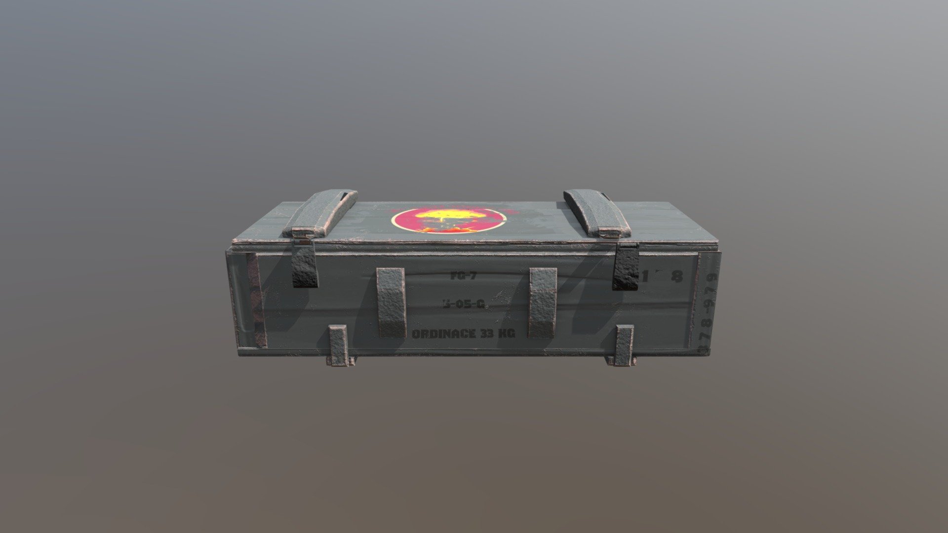 Crate - Red Ordinance - 3D model by ajanson8595 [498460a] - Sketchfab