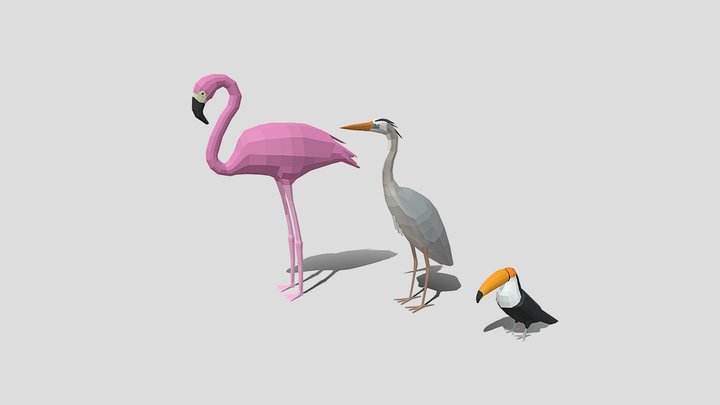 Zoo-animal 3D models - Sketchfab