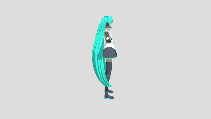 Hatsune_miku 3D models - Sketchfab