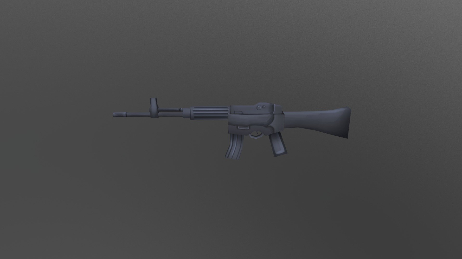 Gun - 3D model by thebome [4986f80] - Sketchfab