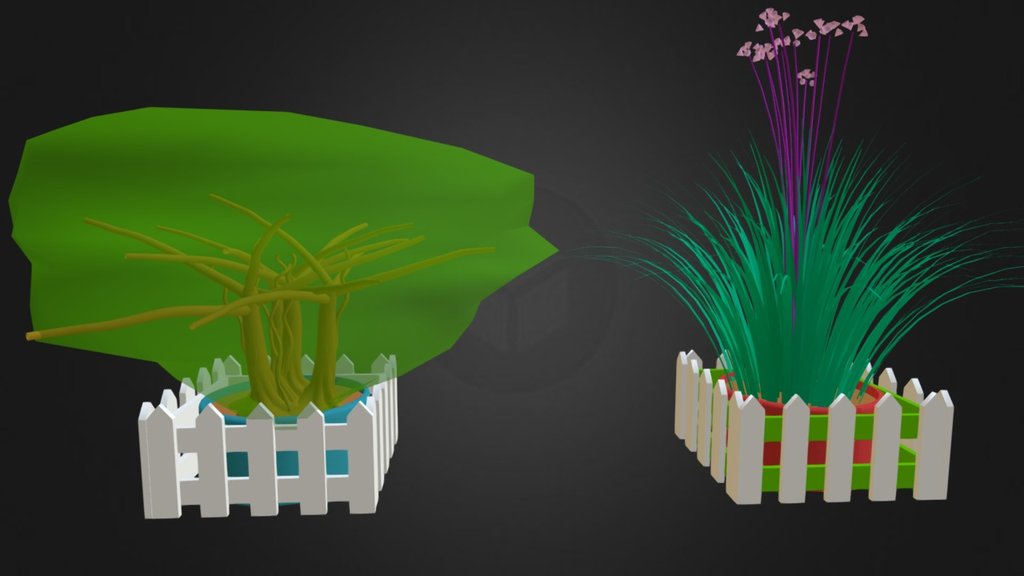 декоративные мини заборчики - Download Free 3D model by narnenkogosha ...