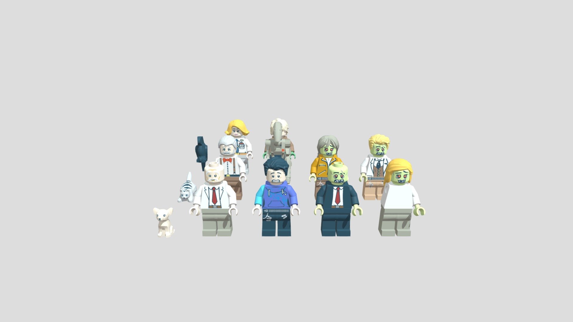 Lego Character pack Series 1 - Download Free 3D model by Fizzie_Fish ...
