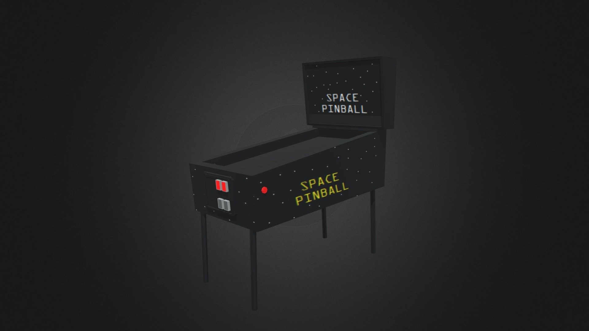 Basic Pinball Machine - Download Free 3D model by Adventure Dude ...