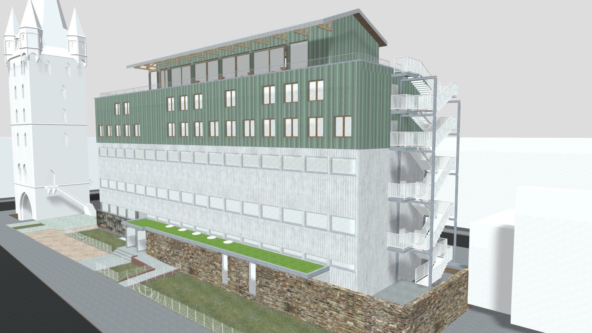 Blended Intensive Programme Group Alpha - 3D model by bim.labor ...