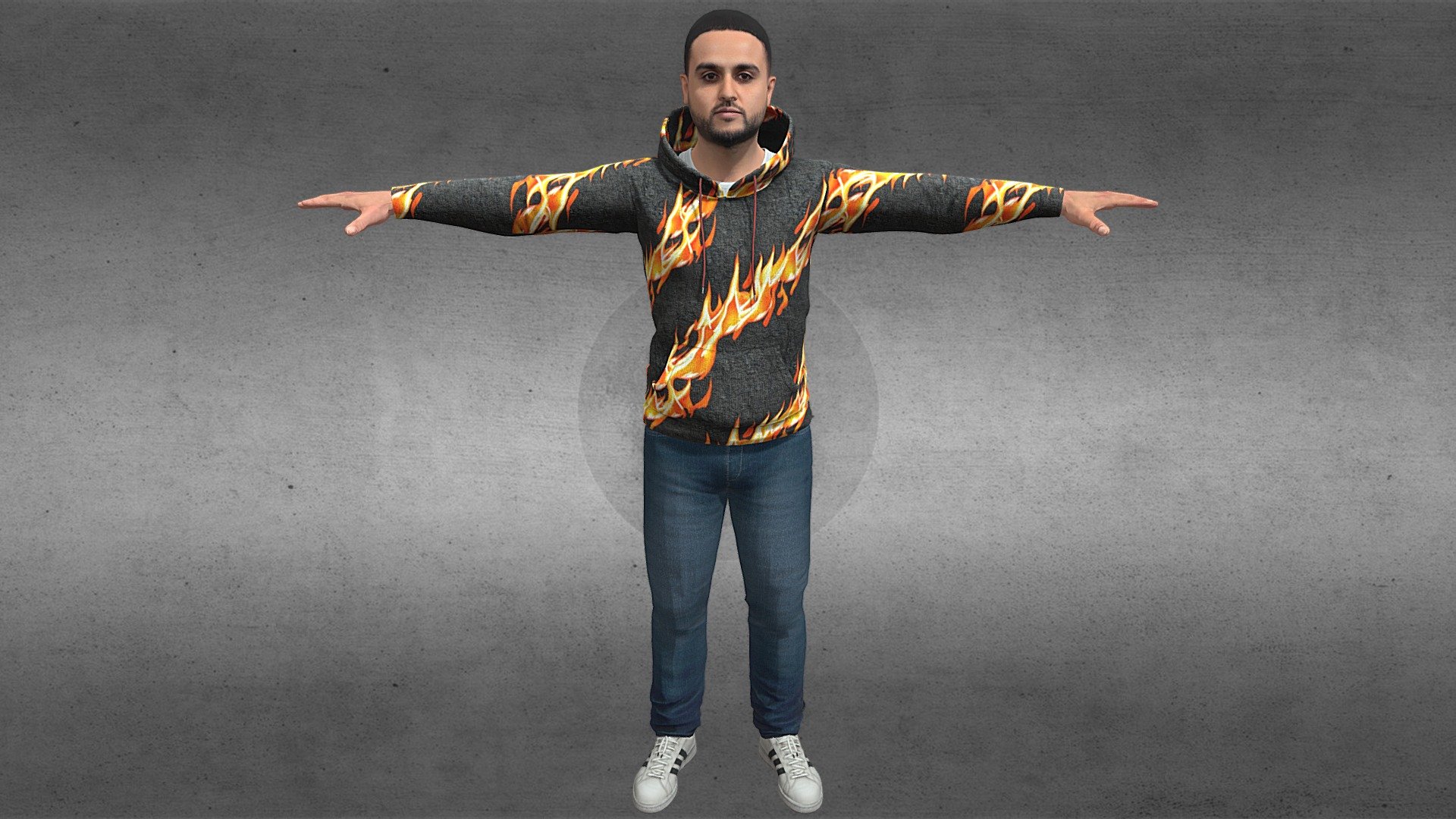 Nav Rapper Avatar - 3D model by Jasnoor Singh🔺 (@jasnoor.harry ...