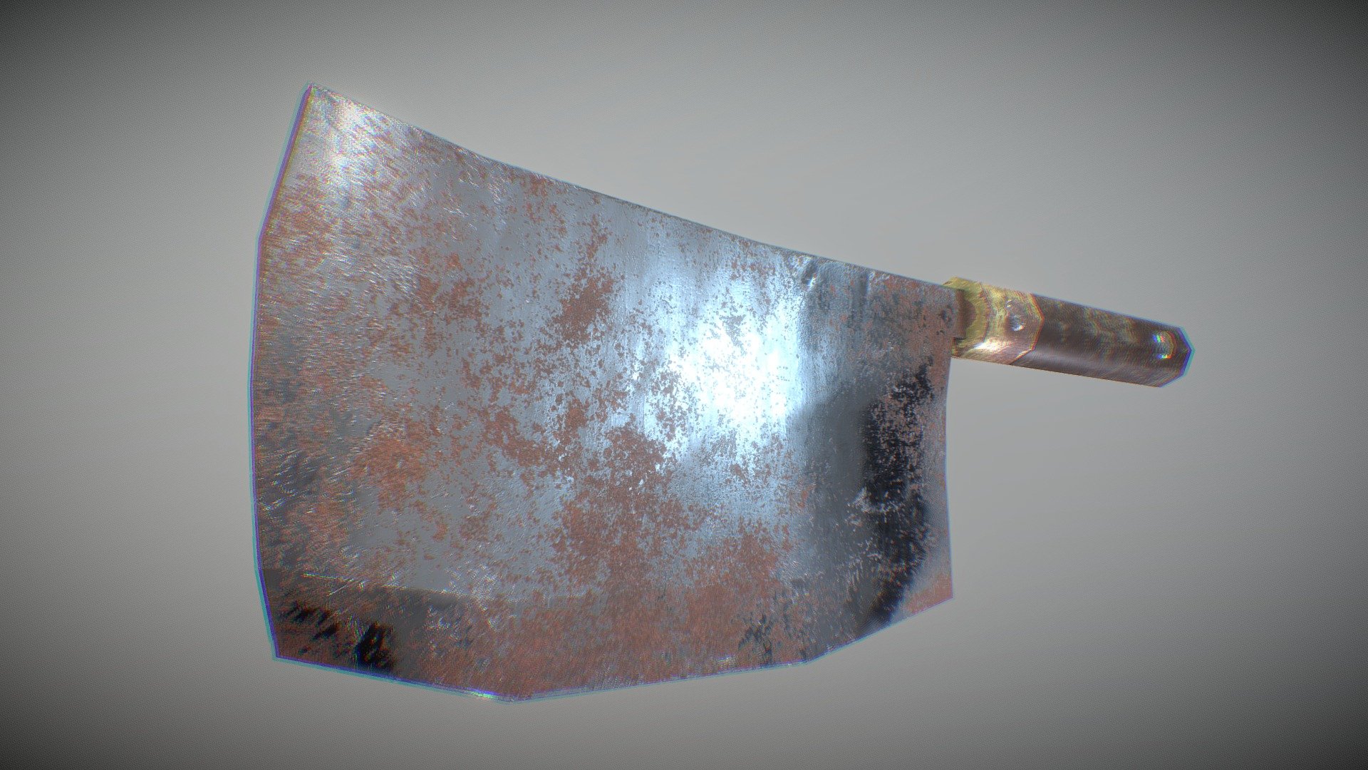 Rusty Old Butcher Knife - Download Free 3D model by Absolute Pen ...