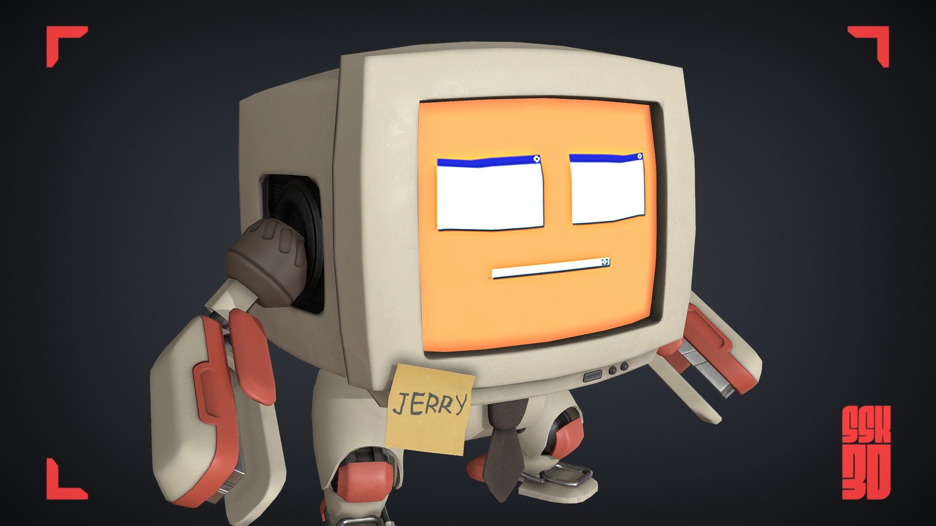 Jerry | Game Jam Character - 3D model by Sad Sad Kiddie 3D (@CarrieLee ...