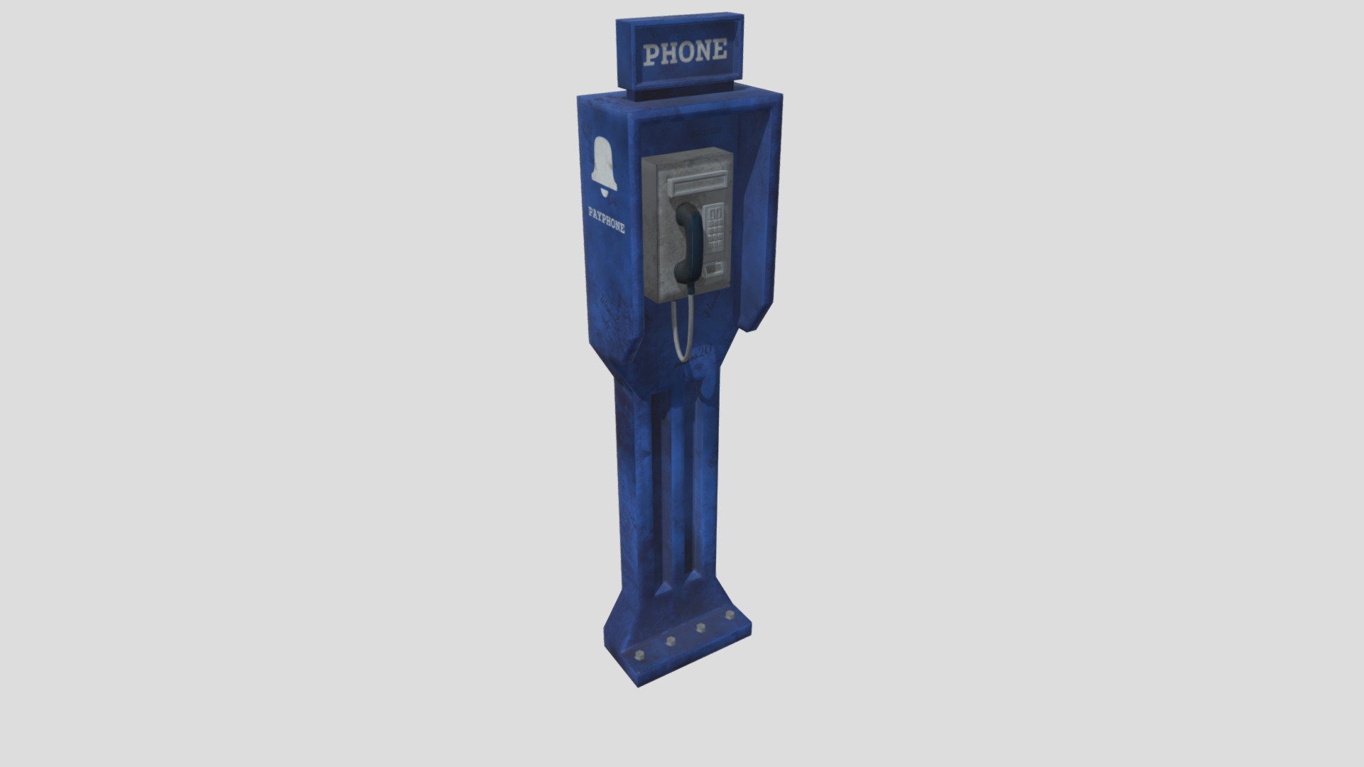 Payphone - Download Free 3D model by abass20 [498f104] - Sketchfab