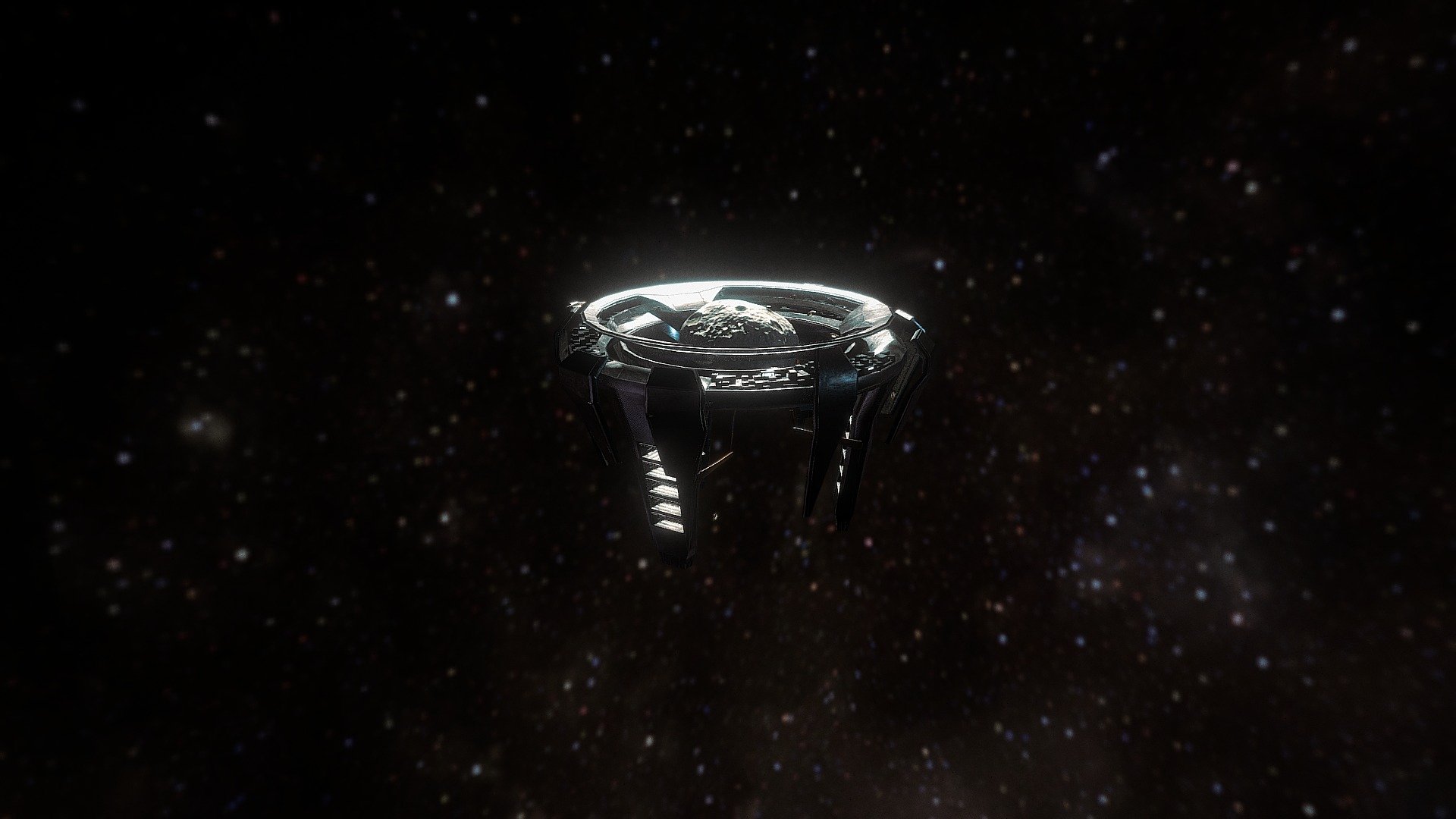 Asteroid Mining Ship 3d Model By Boratsanimations [498f168] Sketchfab