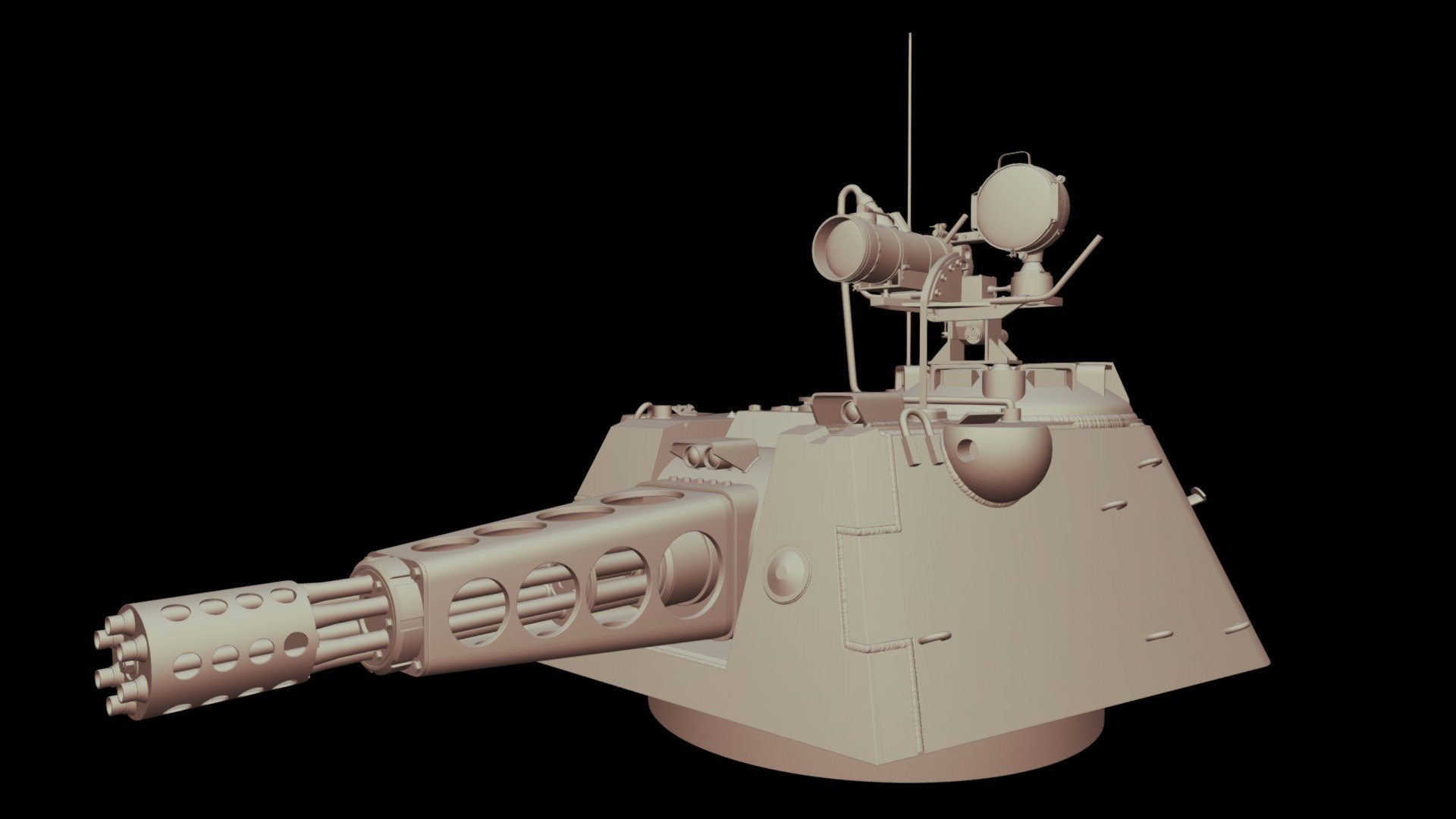 Panther F 30 mm + FG 1250 IRNV (3D Printable) - 3D model by Austrian 3D ...