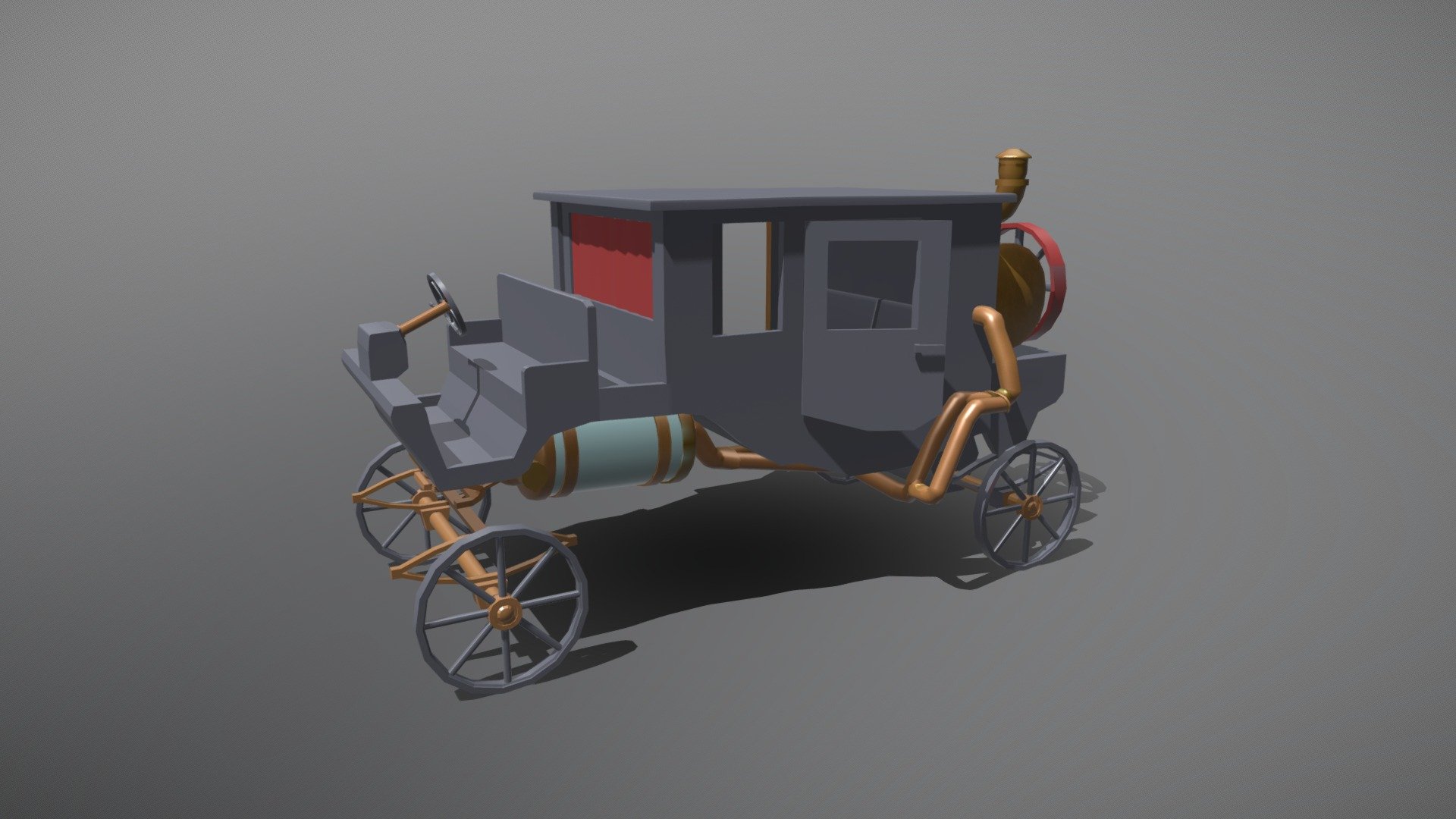 Horseless Carriage - 3D model by Eliza Majernik (@elizamajernik ...