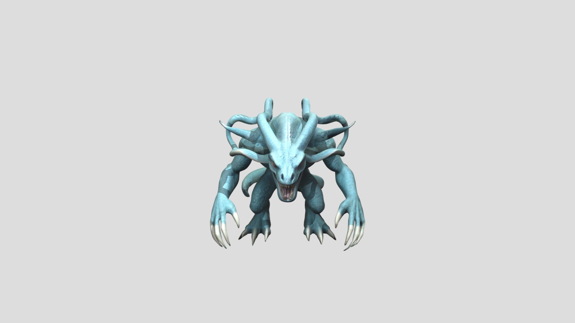 water monster - 3D model by bitboxgames2 [499167e] - Sketchfab