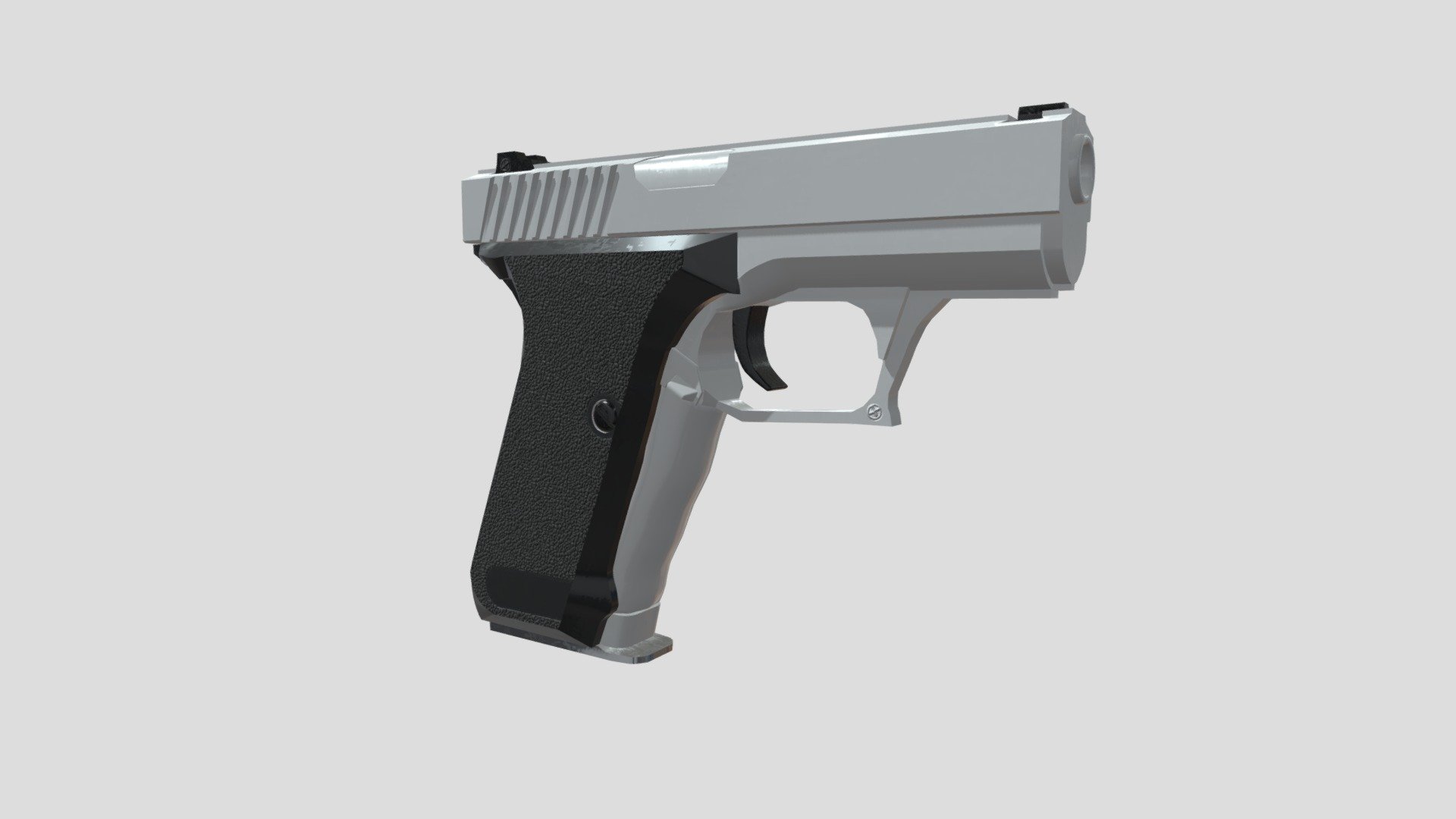 Pistol - 3D model by Pablo Galarca (@pablogalarca) [4991959] - Sketchfab
