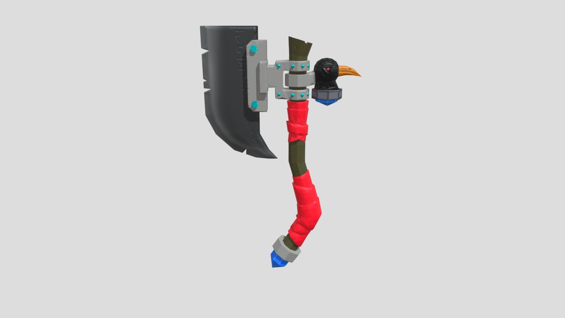 Raven_axe - 3D model by Neromasti [4991f61] - Sketchfab