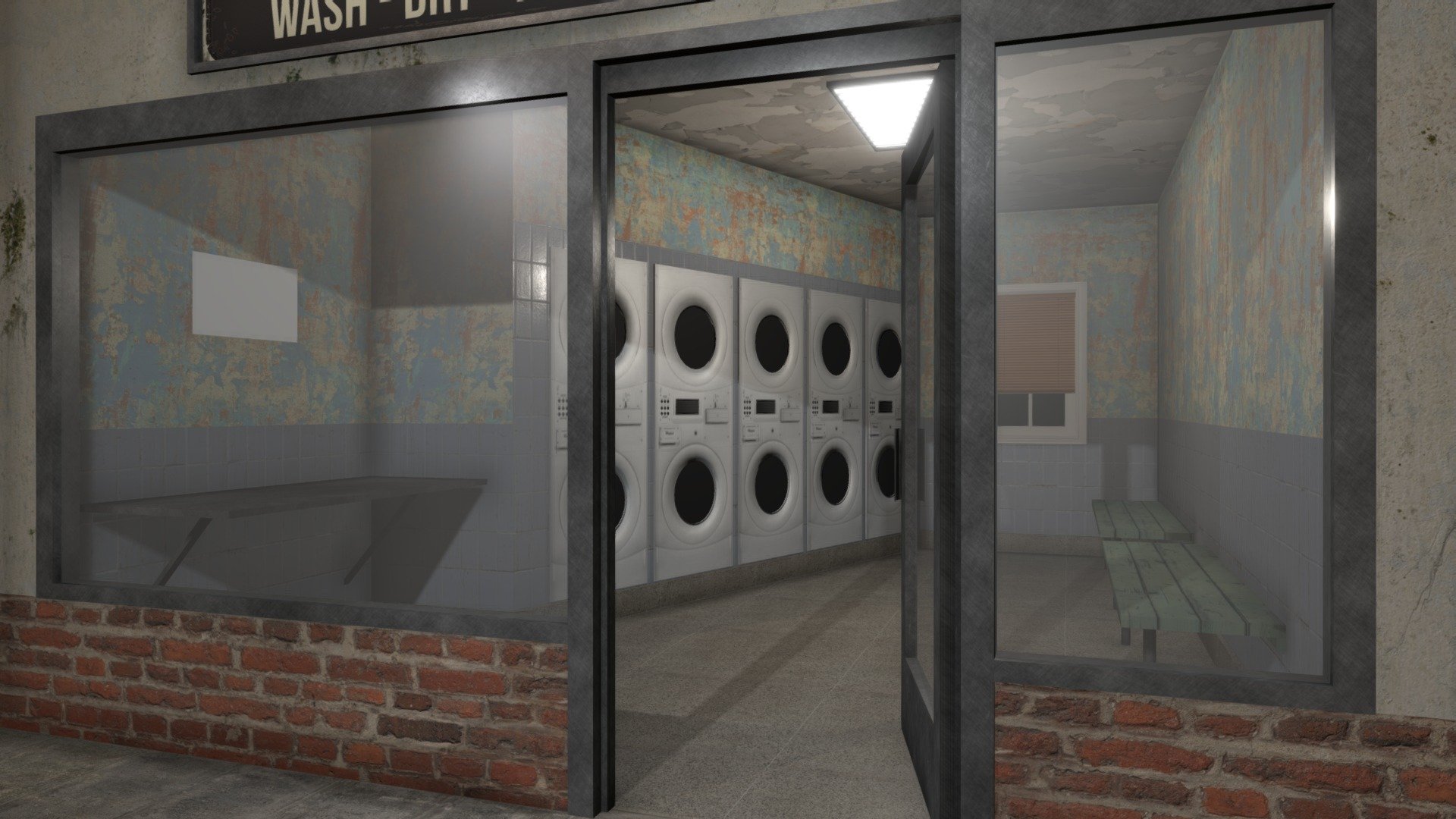 Laundry Day - Download Free 3D model by jimbogies [4992d6b] - Sketchfab