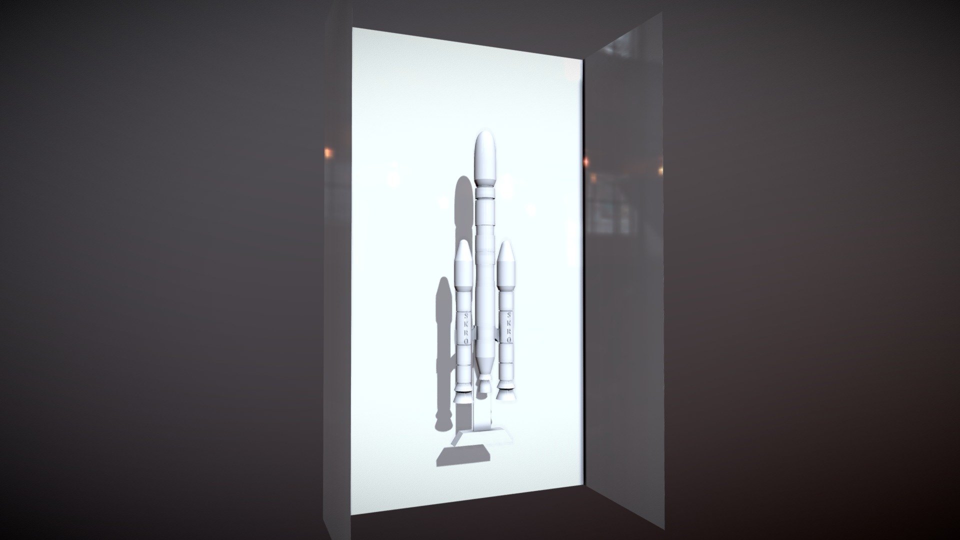 "ISRO PSLV 3D Model" - 3D model by RK_Design [4996b59] - Sketchfab