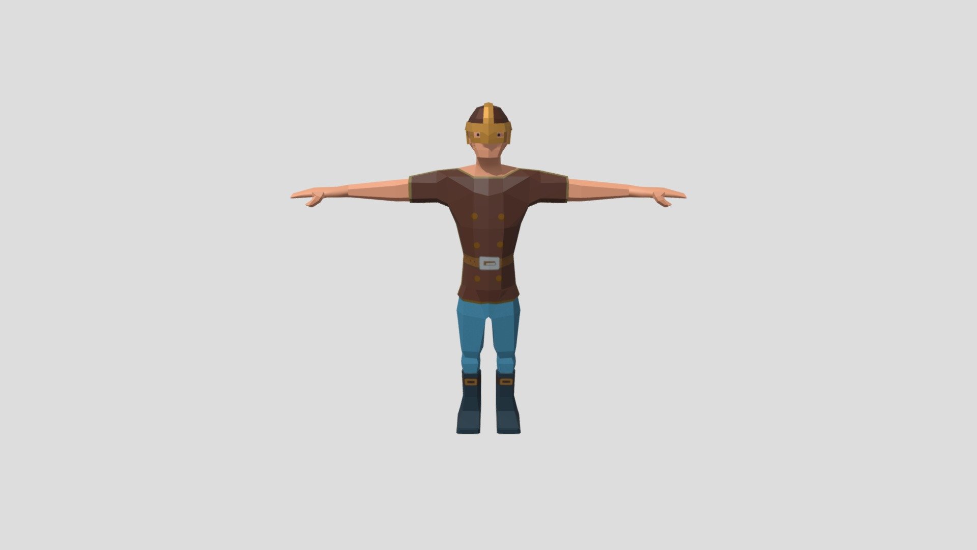 Character Model - Download Free 3D model by keaton branion ...