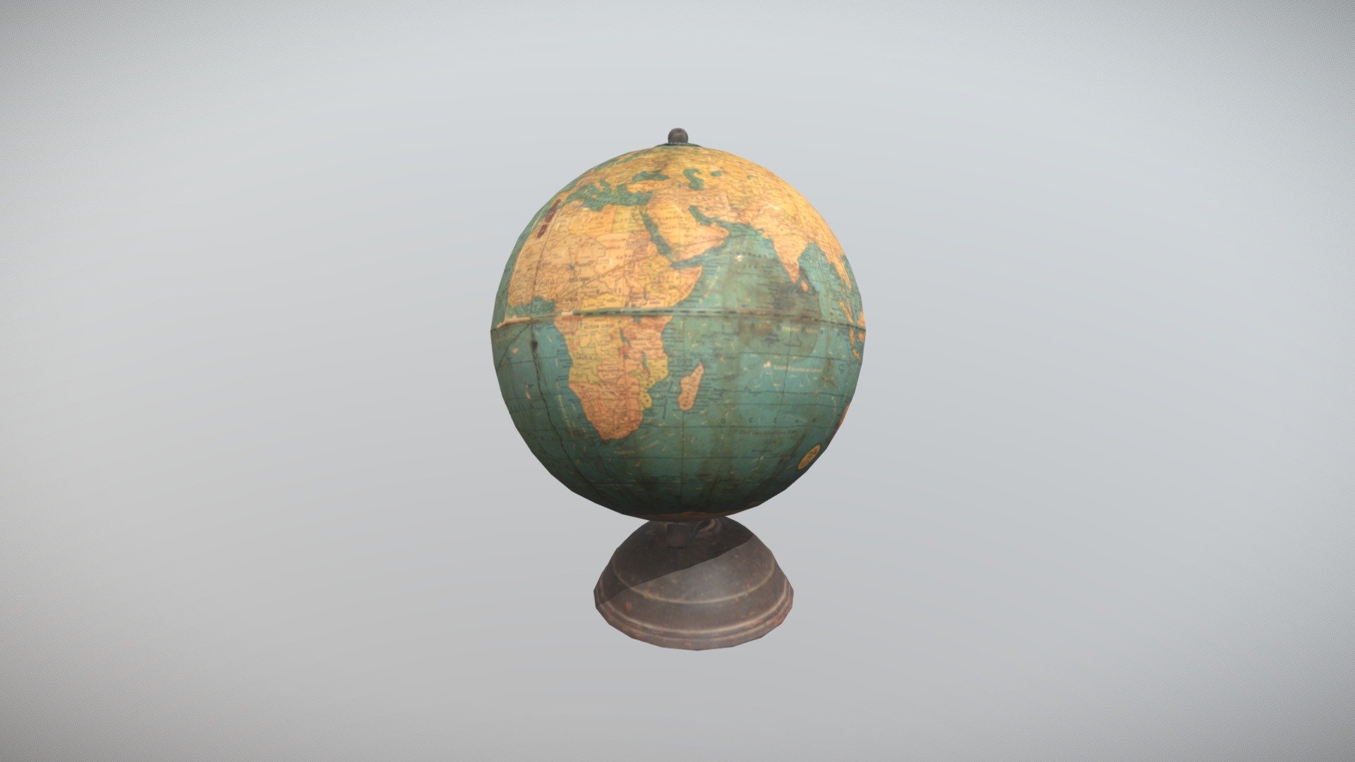 3D Globe - 3D model by napersettlement [4998211] - Sketchfab
