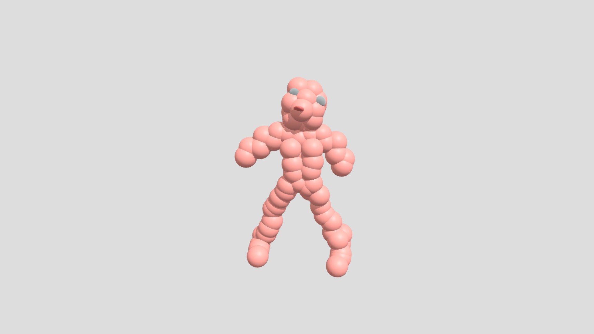 GUM MAN (RIGGED) - Download Free 3D model by 3d.phoop [49989d9] - Sketchfab