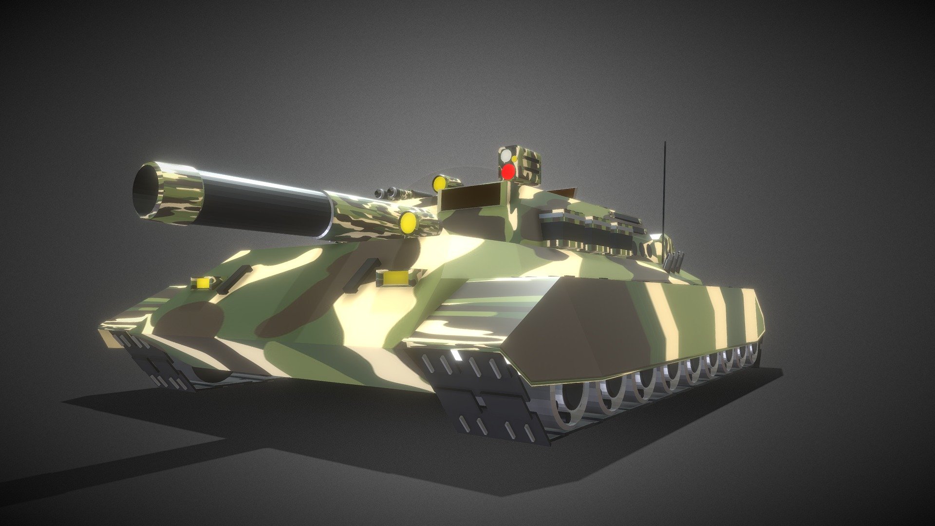 Tank ME - WWII - Download Free 3D model by Pahen7 [4998ab0] - Sketchfab