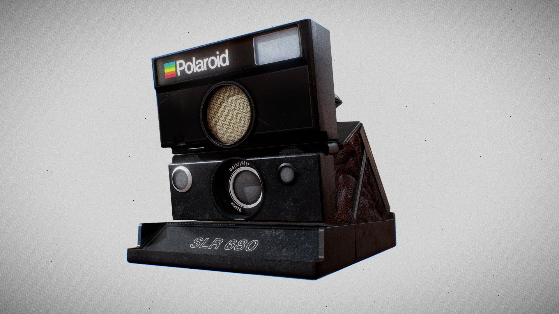 Polaroid Analog Camera - Download Free 3D model by Timo Sodenkamp ...