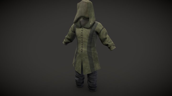 Overcoat 3D models - Sketchfab