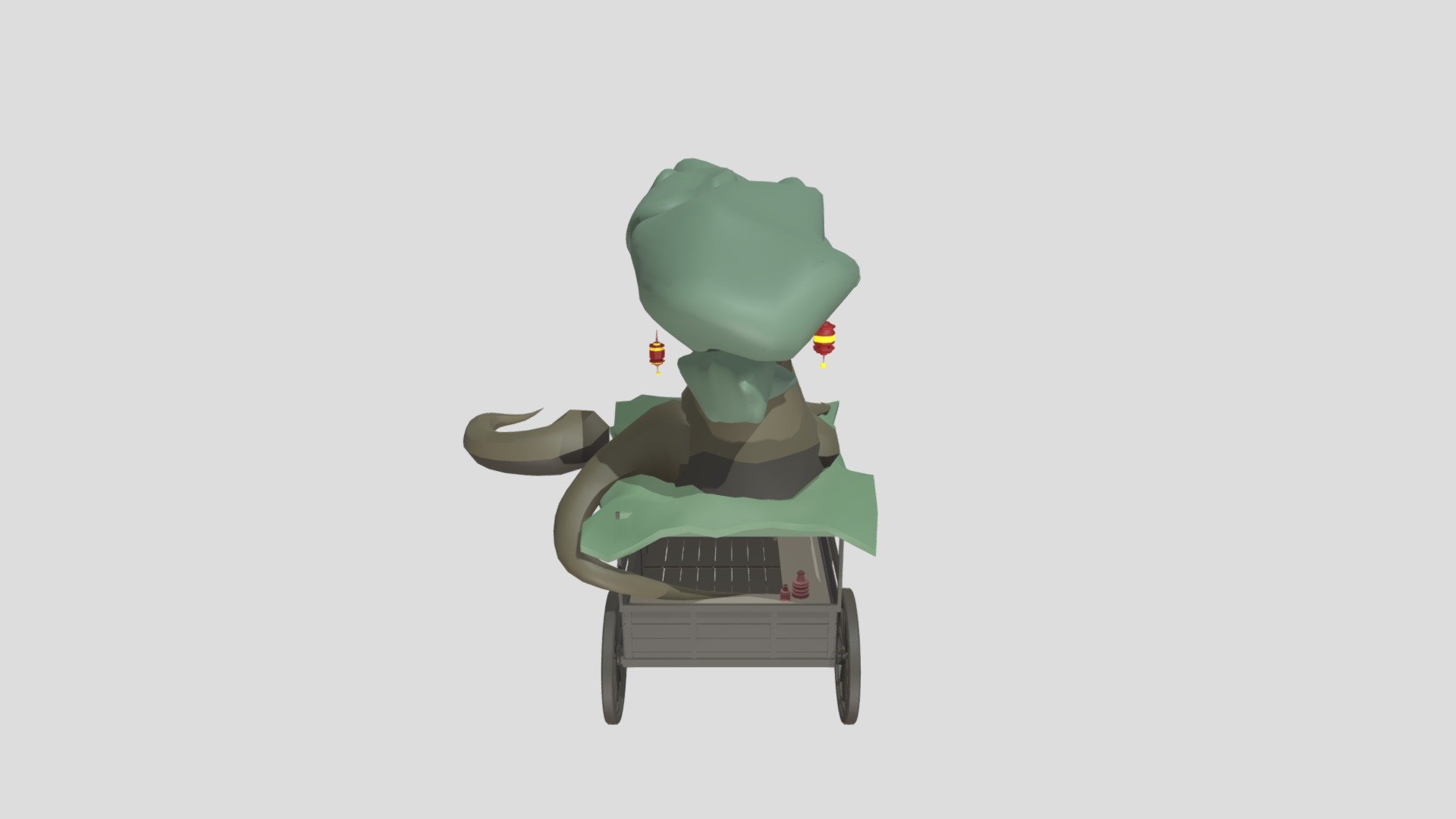 Final Maya Tree Cart - 3D model by saultyness [499c642] - Sketchfab