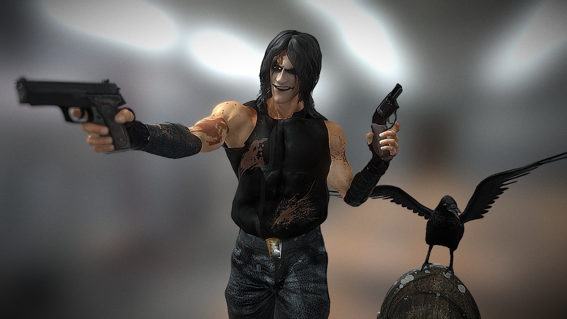 O CORVO FILME _THE CROW "19 de agosto de 1994" - 3D model by MARCIODIAS ...