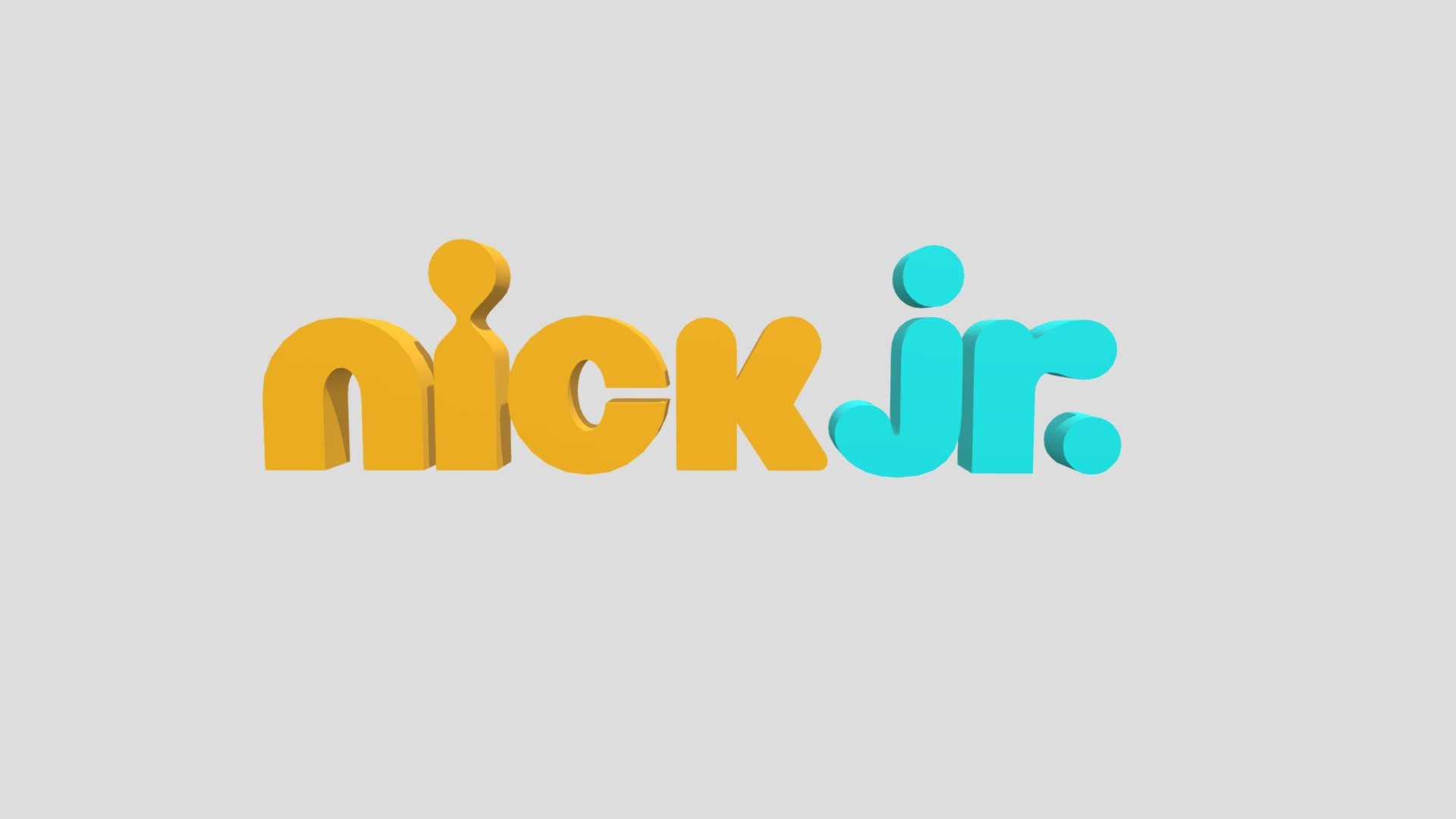 nick jr logo (2009-2024) - Download Free 3D model by Bienvenido el ...