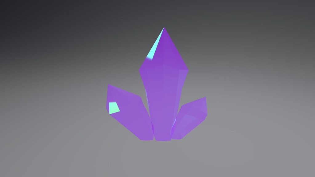 Crystal - 3D model by Rin308 [499e2d8] - Sketchfab