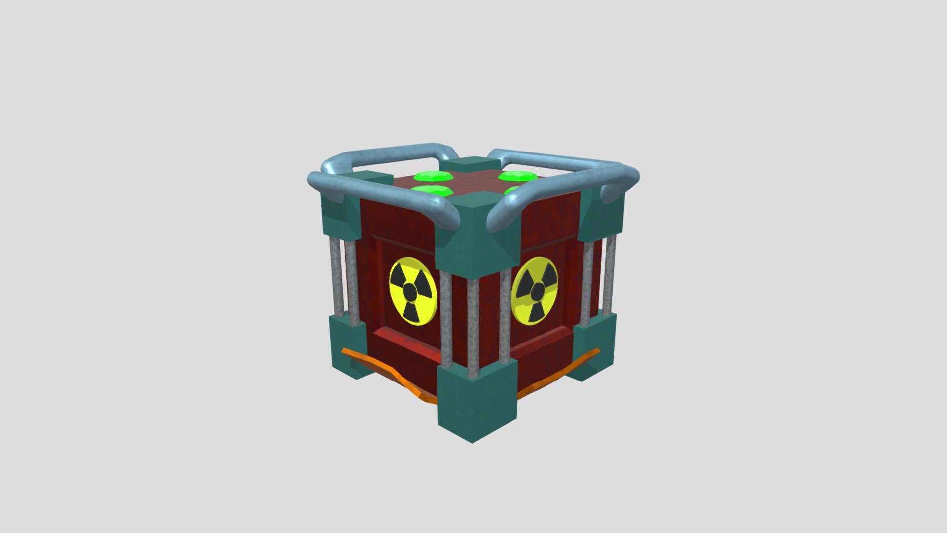 Radioactive Box 3d Model - Download Free 3D model by gbrain143186 ...