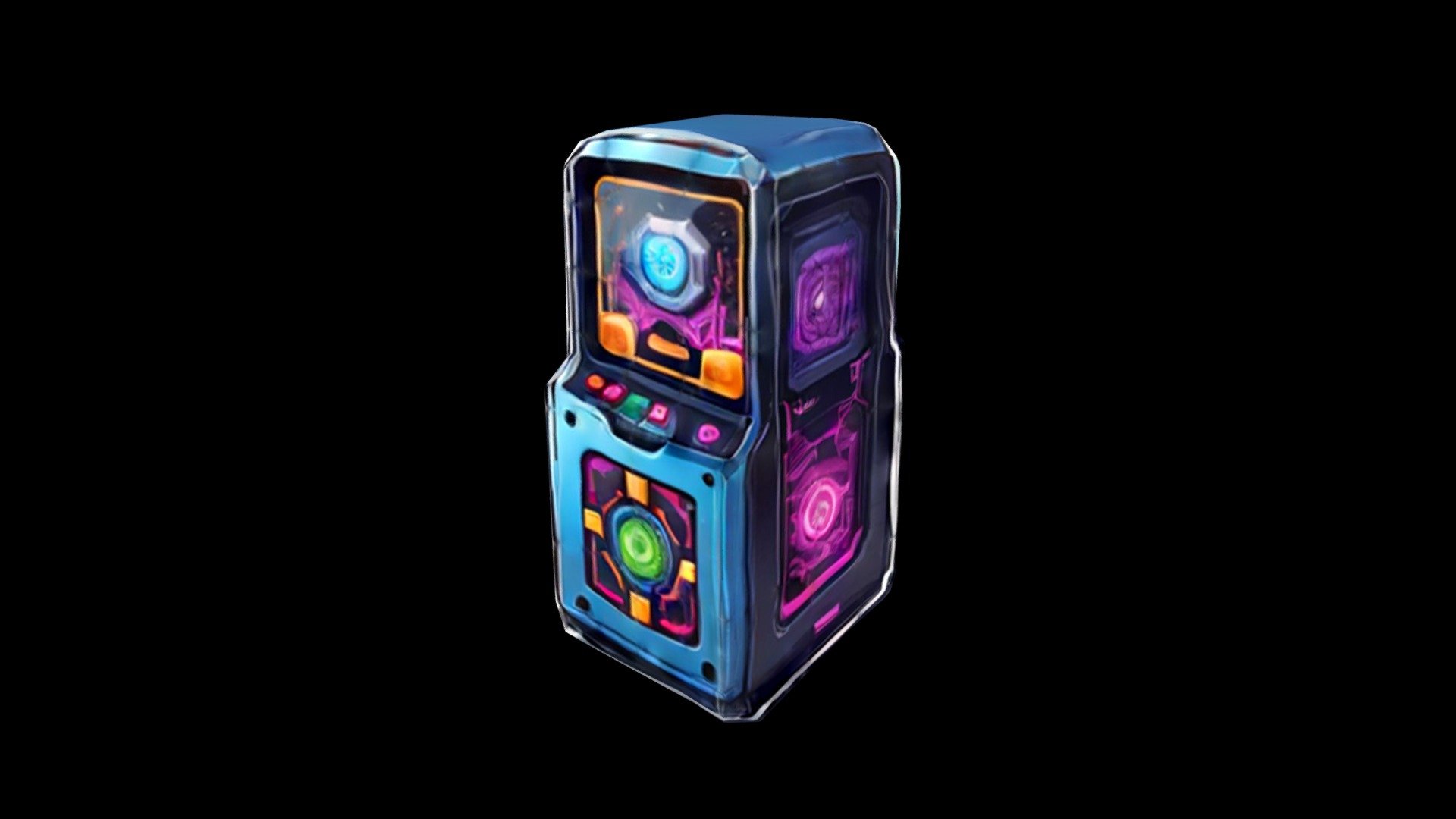 Console Box 0ed2c802-837d-468c-803b-044ca66c3640 - Download Free 3D ...