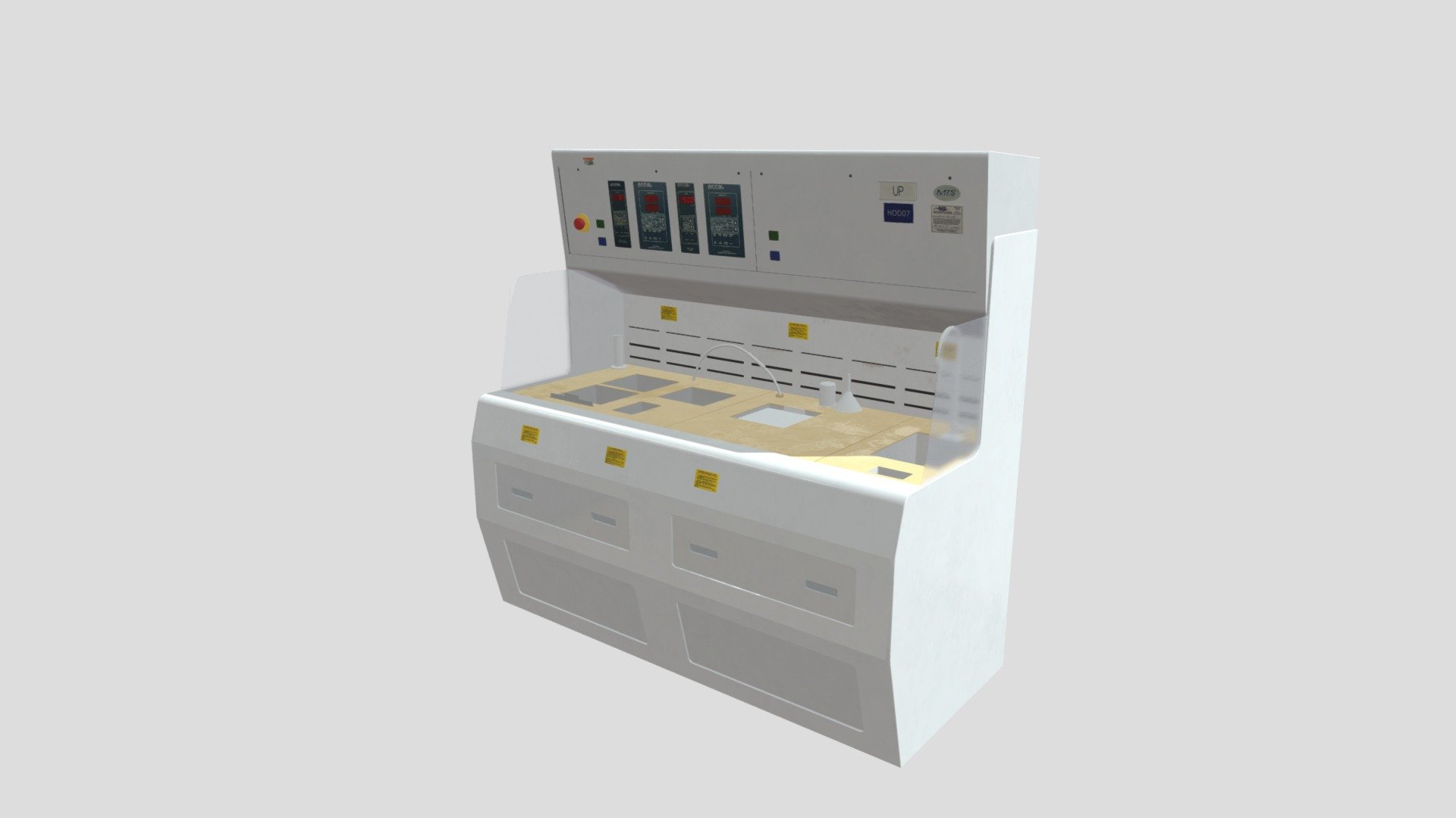 Wet Bench - 3D model by Mila Gajic (@MilaGajic) [49a2f98] - Sketchfab