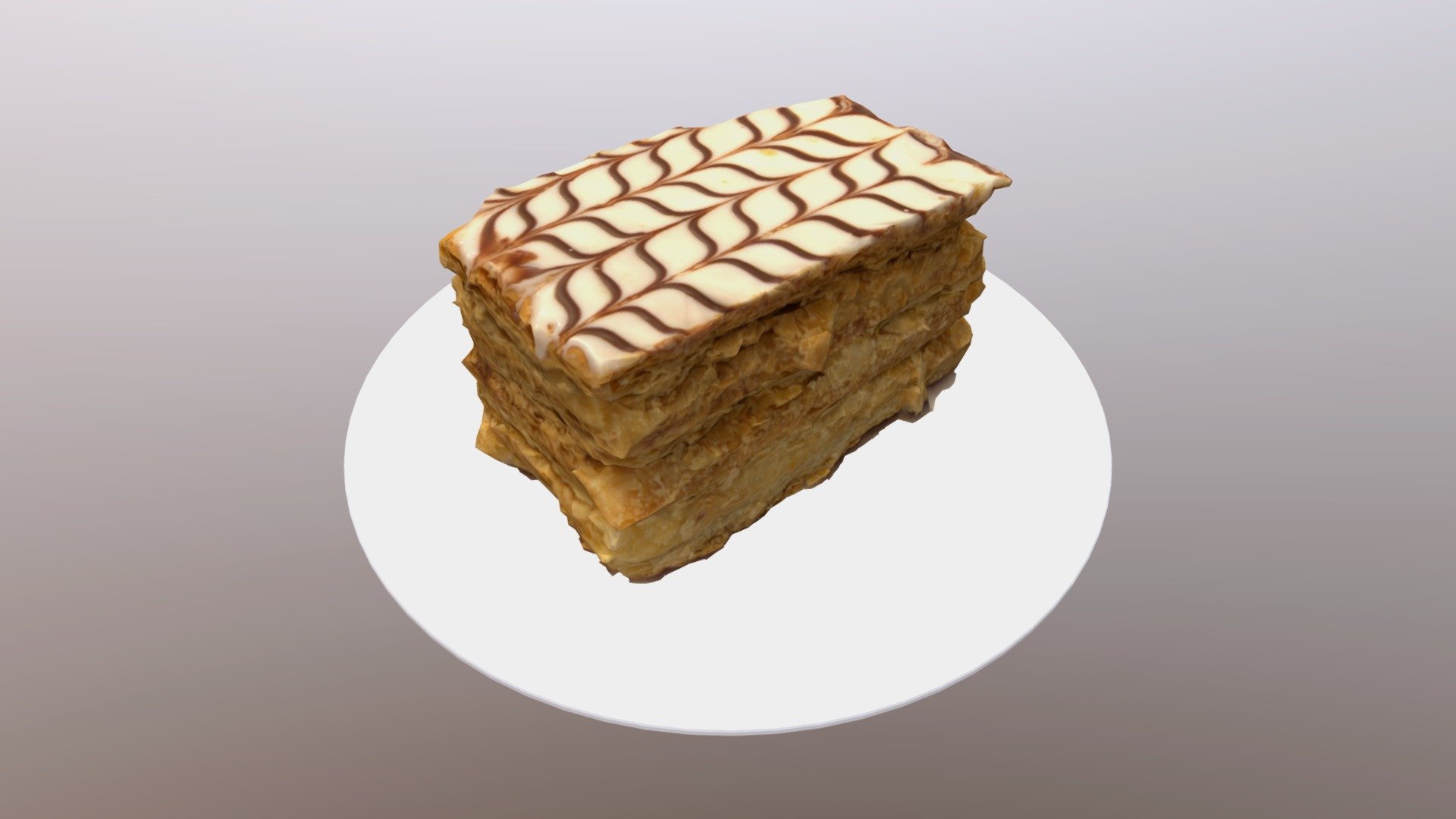 Torta Chilena - San Martin - 3D model by EYEFLY Productions (@EyeFly ...