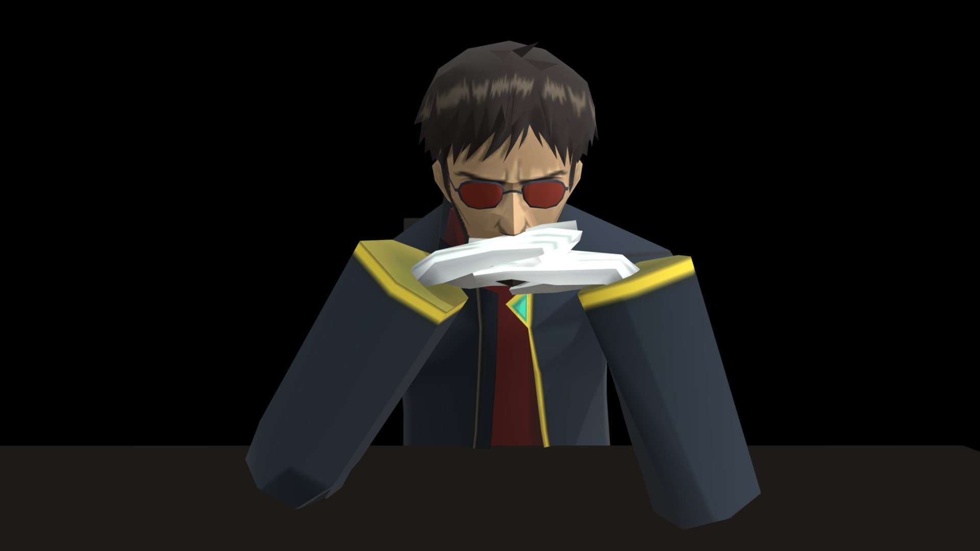 Gendo Ikari - Evangelion - Download Free 3D model by The Yakult man ...