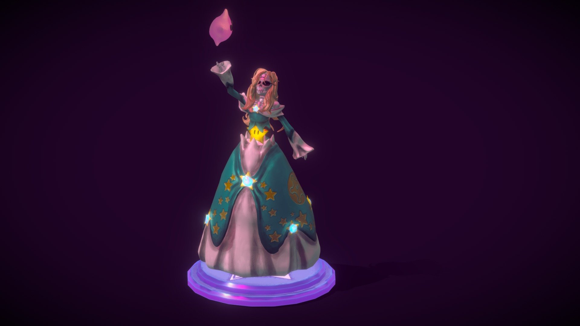 Dead Rosalina - 3D model by Elwinn (@CyrielleR) [49a6fce] - Sketchfab