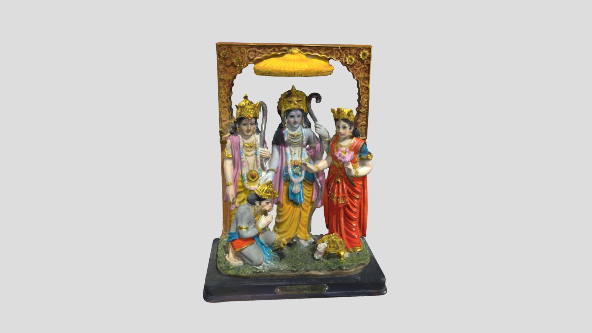 Gods of Diwali - 3D model by Aberdeen City Libraries ...