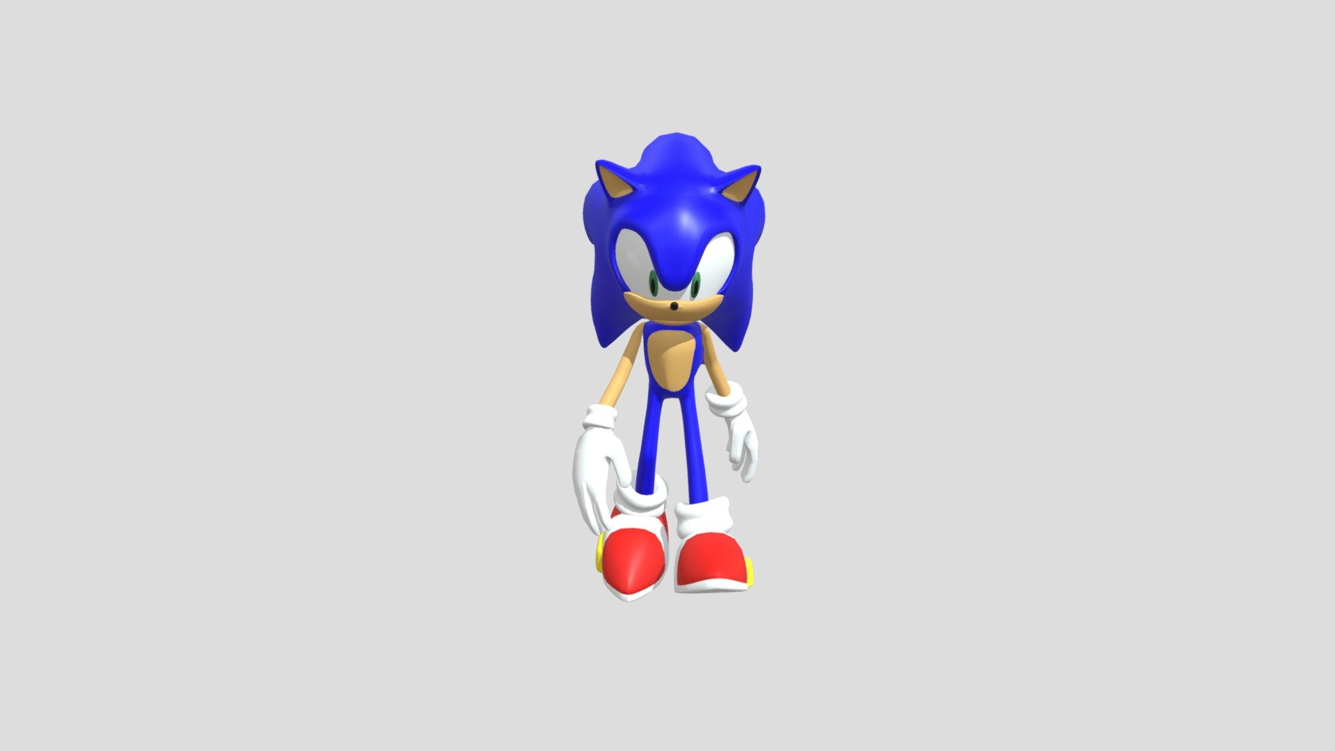 Sonic 3d model - 3D model by Abdalssalam Tuiamat (@atuiamat) [49ab1c0 ...