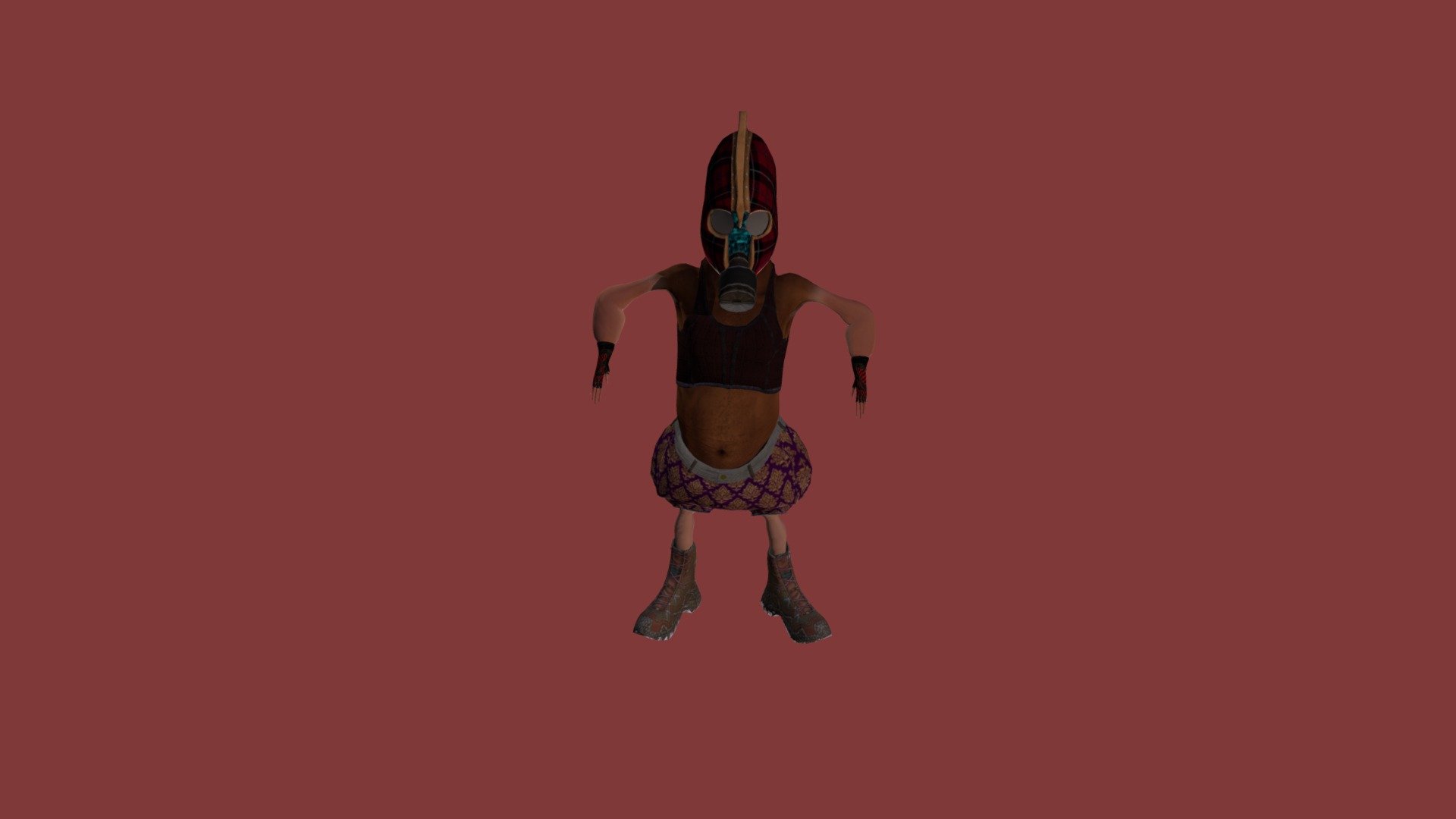 The Dancer - 3D model by Frank-Lucas [49adce8] - Sketchfab