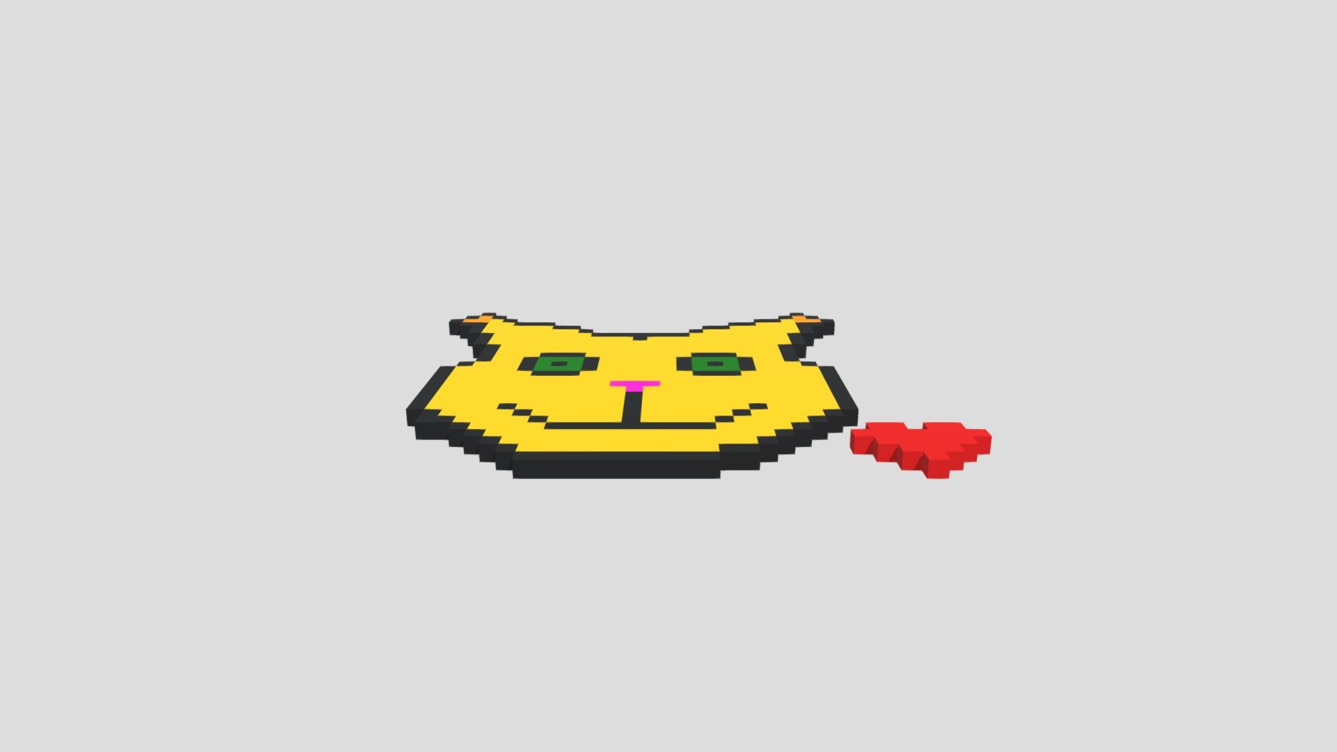 Cat emoji - Download Free 3D model by L1i4n3d9a [49ae958] - Sketchfab