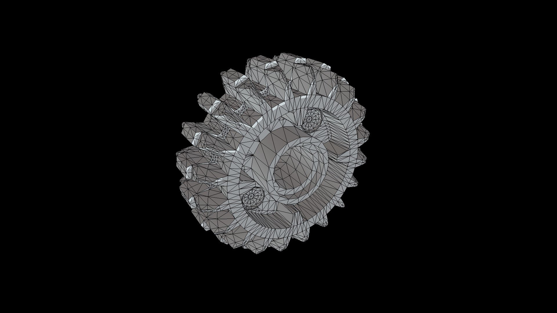 Gear 20 Tooth Double Bevel with Clutch on Both S - Download Free 3D ...