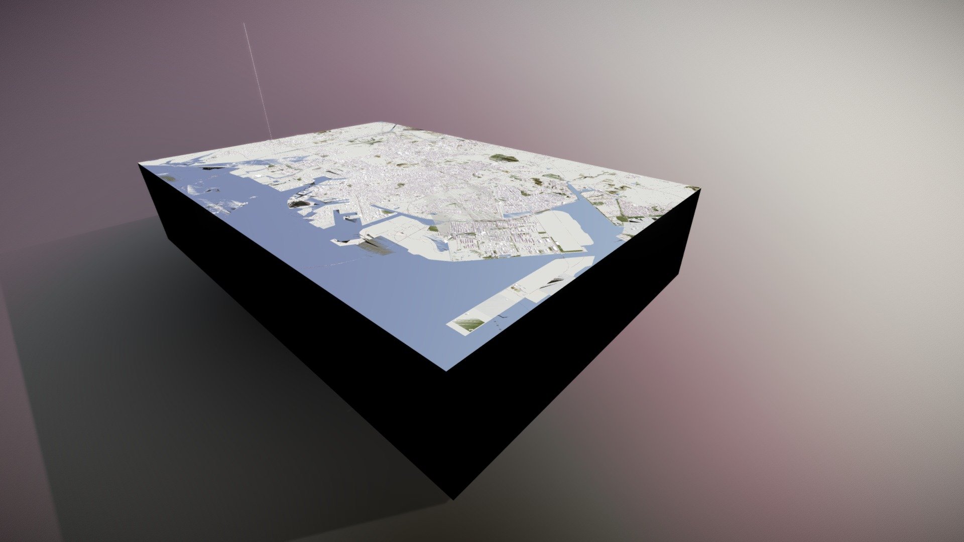 Songdo, Incheon, G-Tower, Posco Tower, Tri Bowls - 3D model by ...