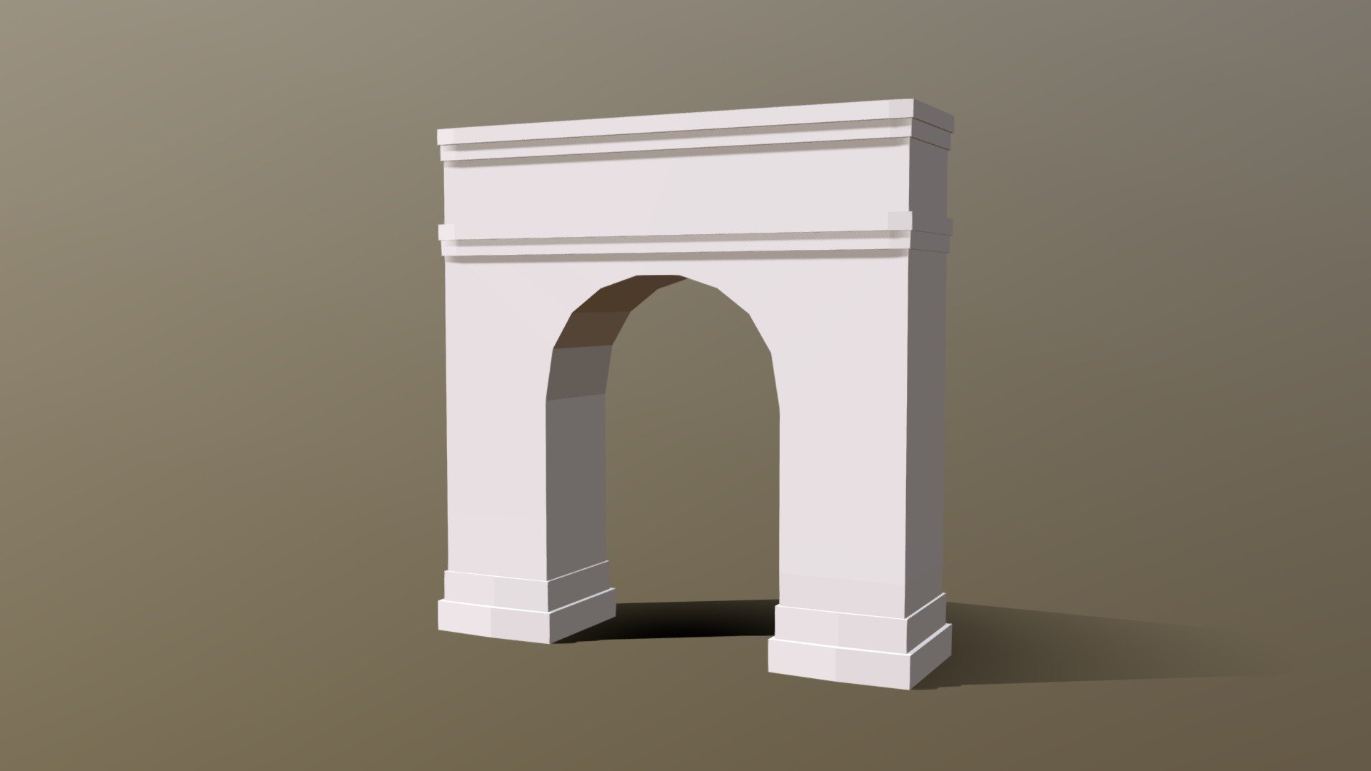 arch - 3D model by TeunvanSomeren [49b0e60] - Sketchfab