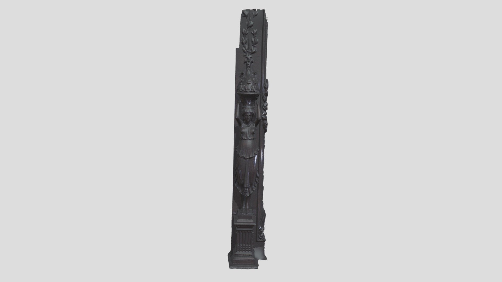 Scan 27 Bookcase Statue 2 - colour - Download Free 3D model by Chapel ...