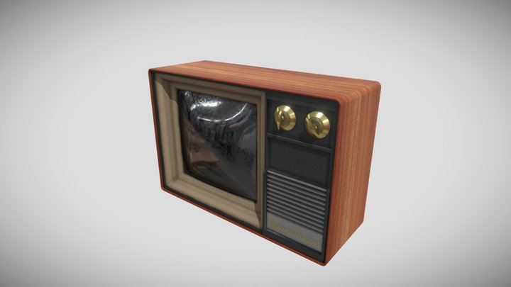 Crt-tv 3D models - Sketchfab